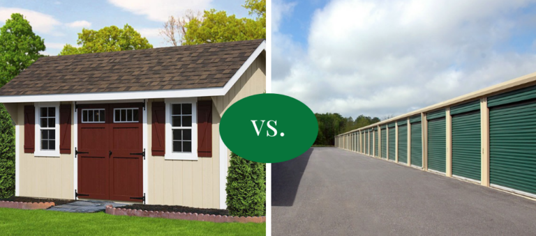 Storage Sheds Vs. Storage Units: Which Is Best For You?