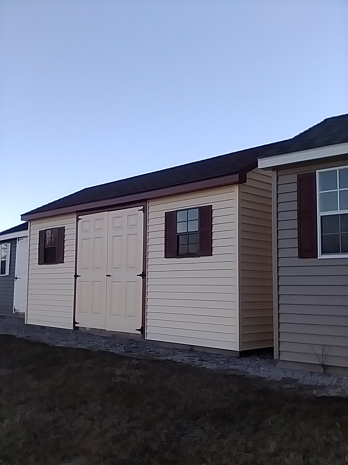 10' X 18' 7' Wall Cape Shed - In-Stock Near You